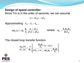 Design of Speed and Current Controller for Two Quadrant DC Motor Drive ...