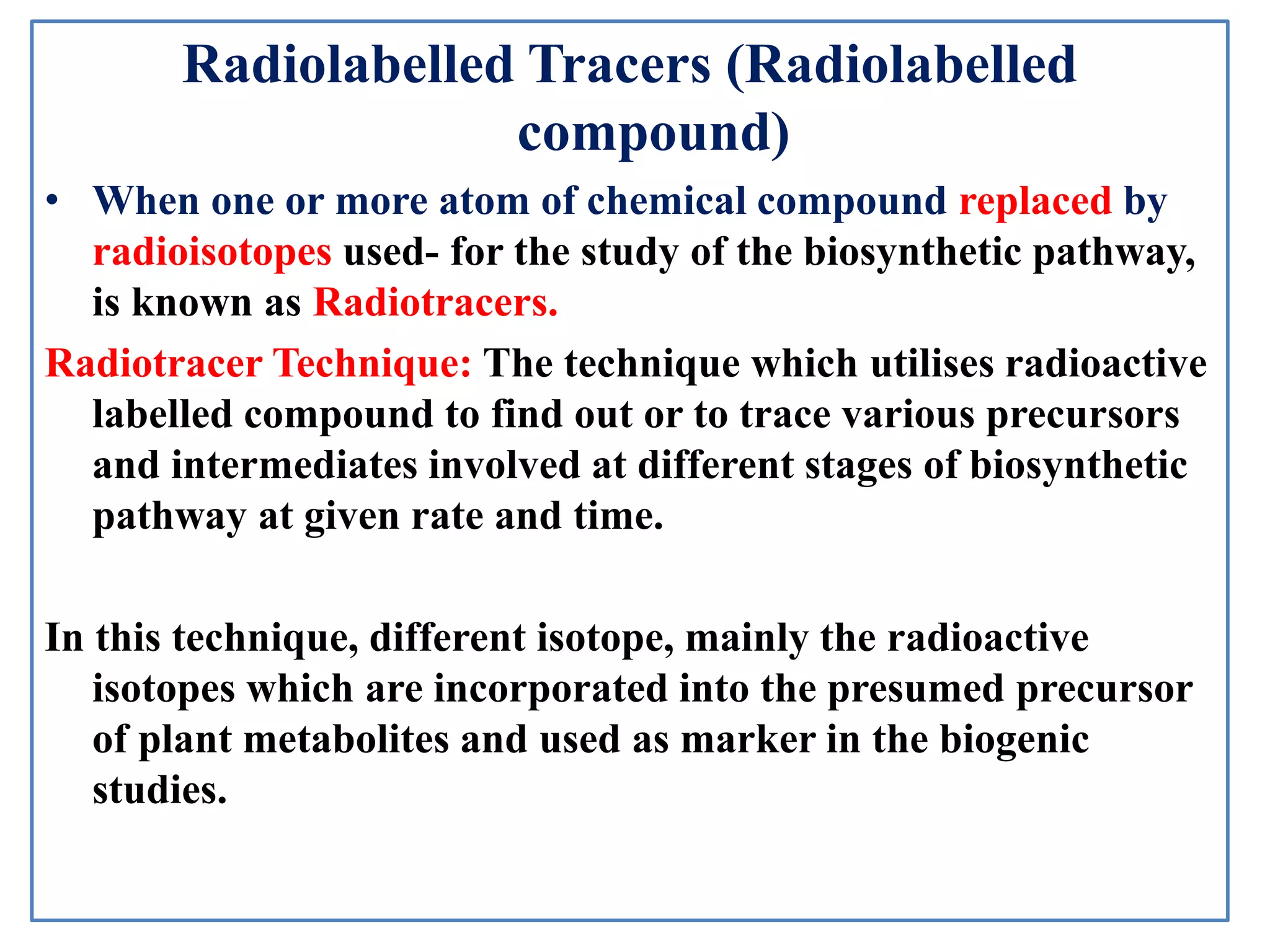 2) study of utilization of radioactive isotopes in the investigation of ...