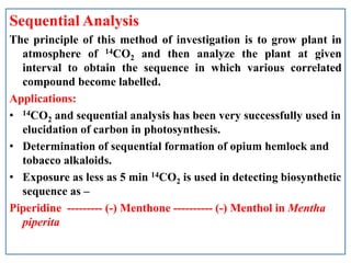 2) study of utilization of radioactive isotopes in the investigation of ...