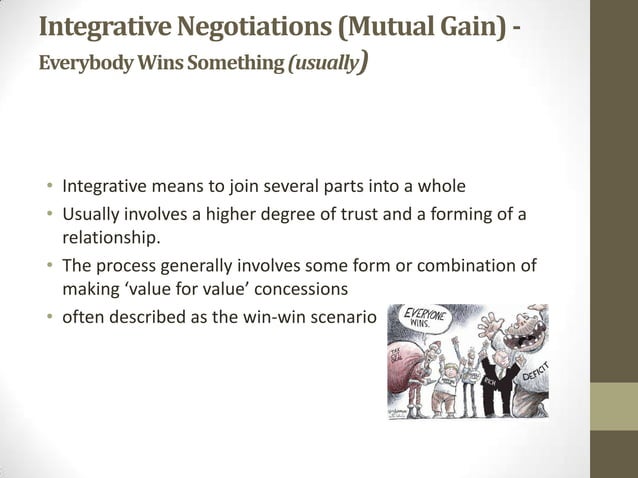 2 schools of negotiation | PPT