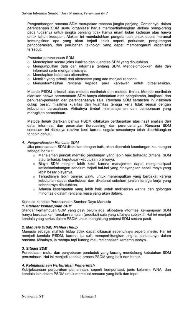 2 subsistem penelitian-dan-subsistem-perencanaan-sdm | PDF