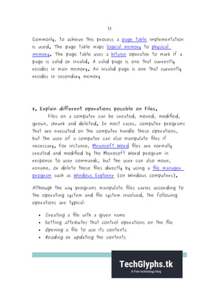 Bt0070 operating systems 2 | PDF