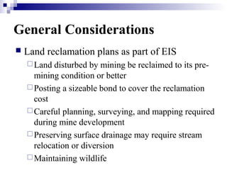 2 surface mine planning | PPT