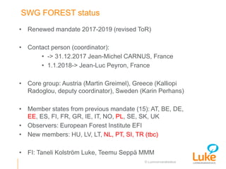 Scar-seminaari 23.5.2018 - SWG Forest | PDF