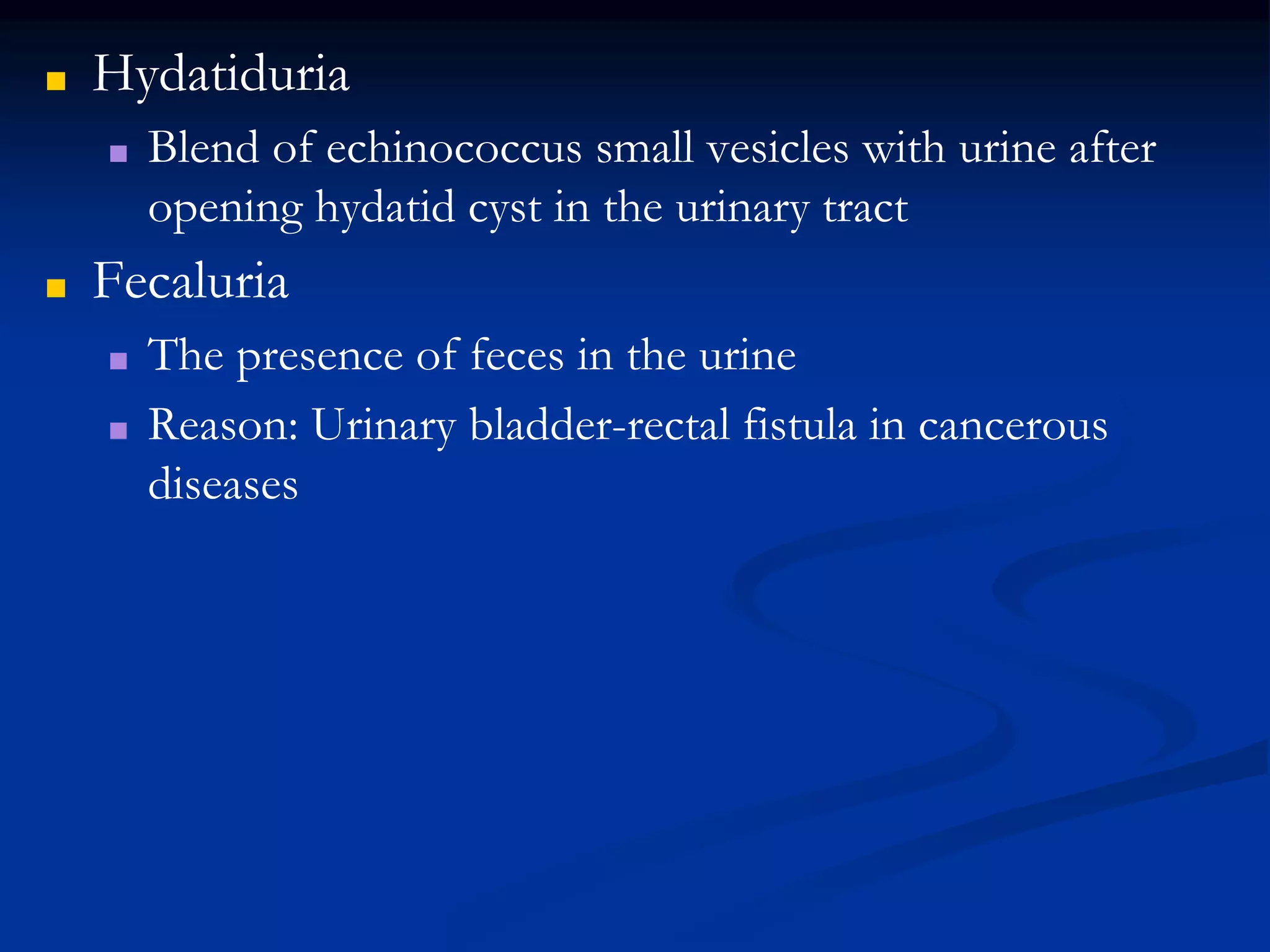 Symptomology and methods of physical examination of urological diseases ...