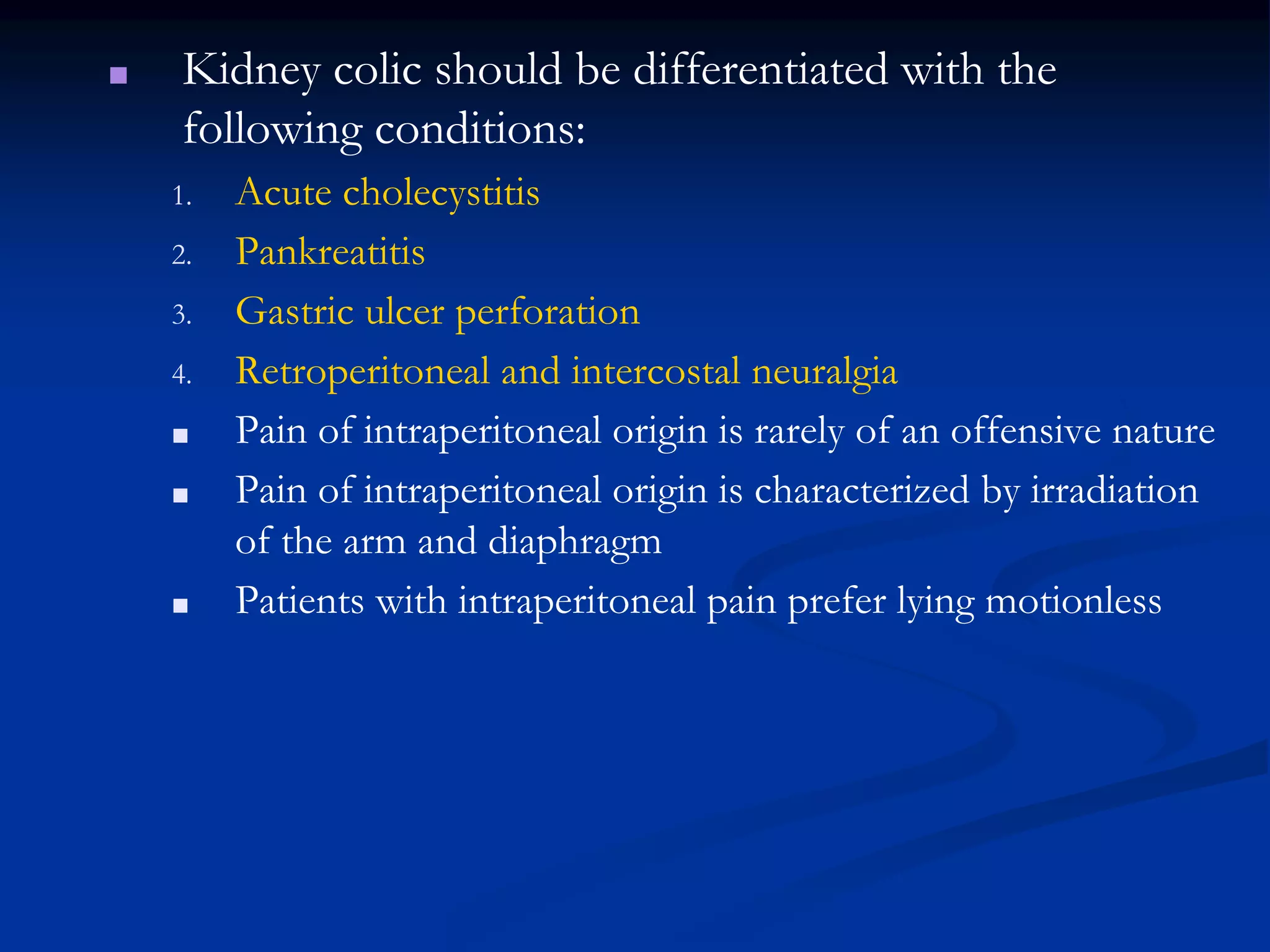 Symptomology and methods of physical examination of urological diseases ...