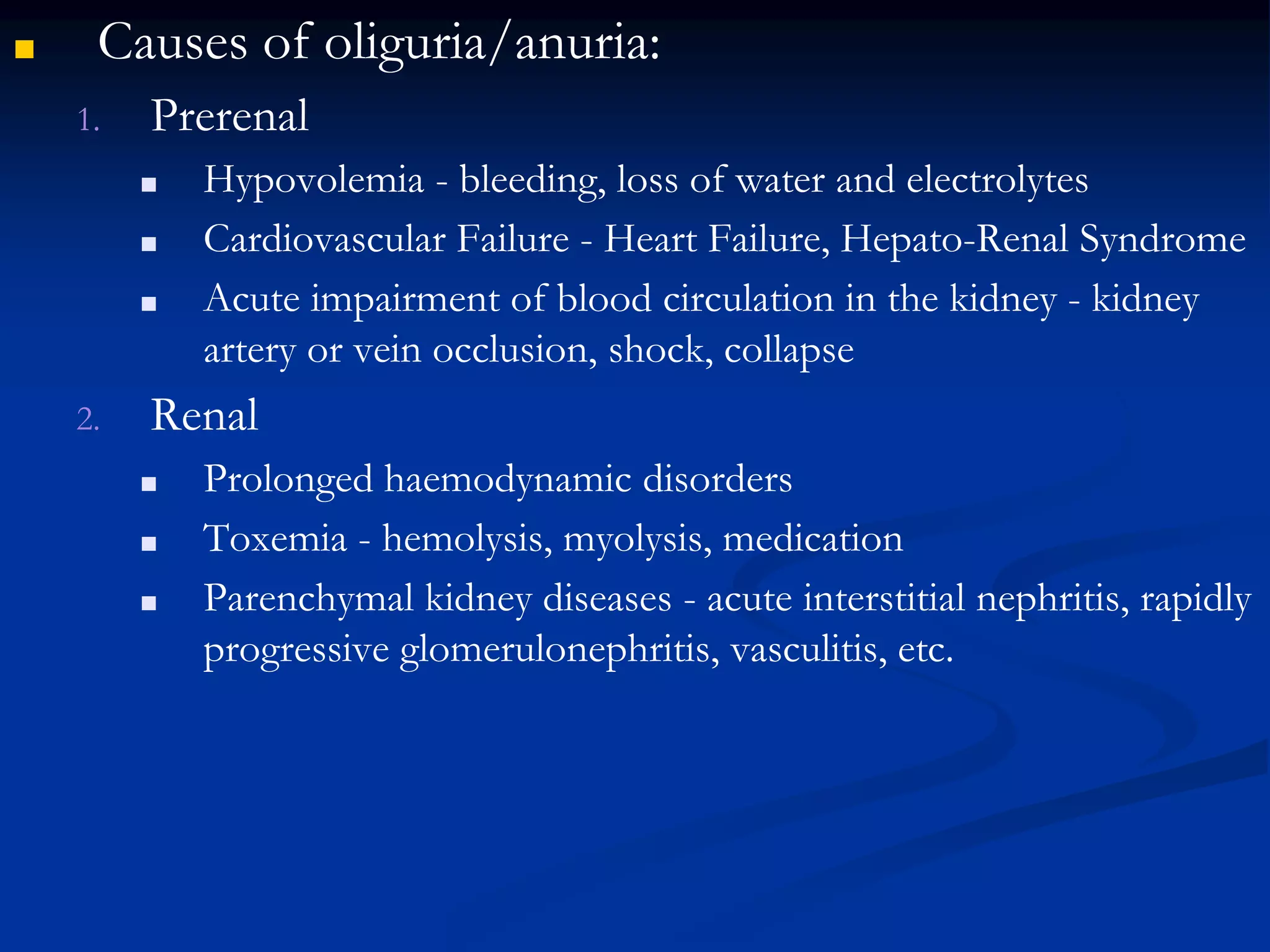 Symptomology and methods of physical examination of urological diseases ...