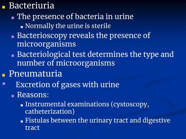 Symptomology and methods of physical examination of urological diseases ...