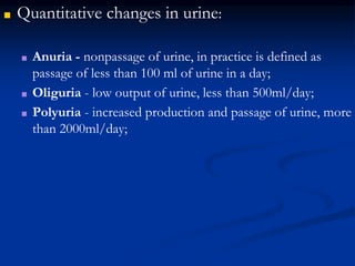 Symptomology and methods of physical examination of urological diseases ...