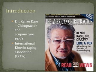 Taping in Physiotherapy | PPT