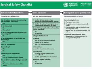 Piecing Together Safe Childbirth: Exploring Simple, Life-Saving Checks ...