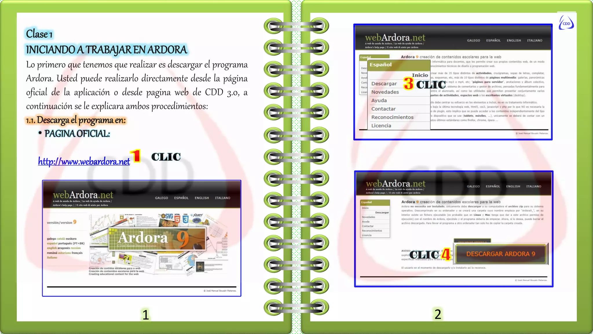 Tics Clase 1 introducción a ardora | PDF
