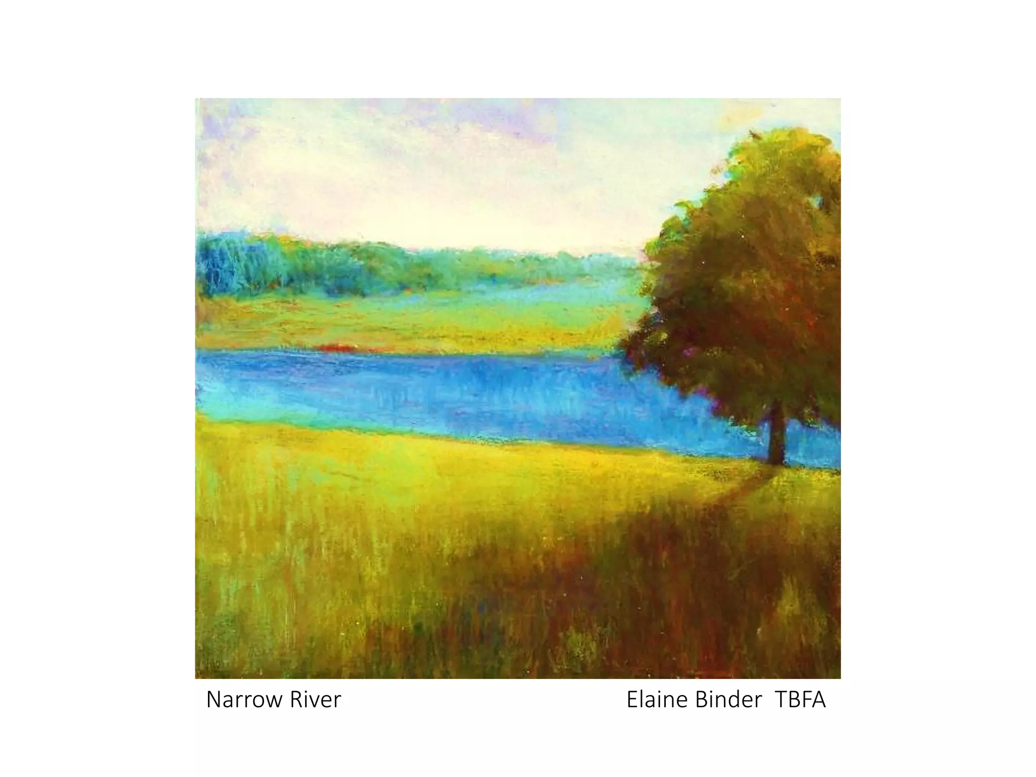 Elaine Binder Painting Presentation | PDF
