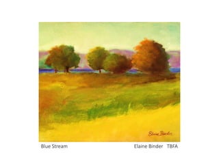 Elaine Binder Painting Presentation | PPT