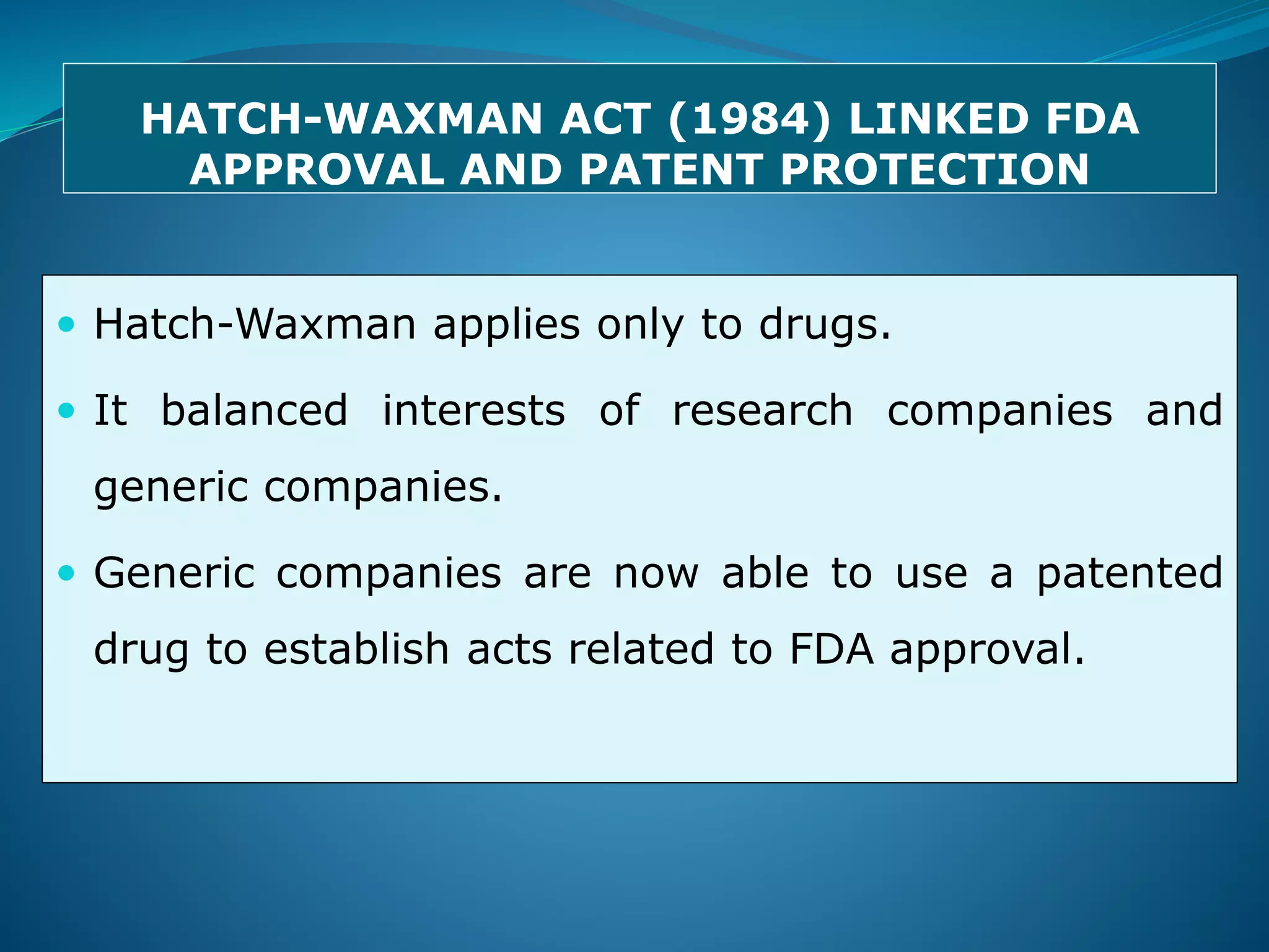ANDA FDA APPLICATION | PPTX