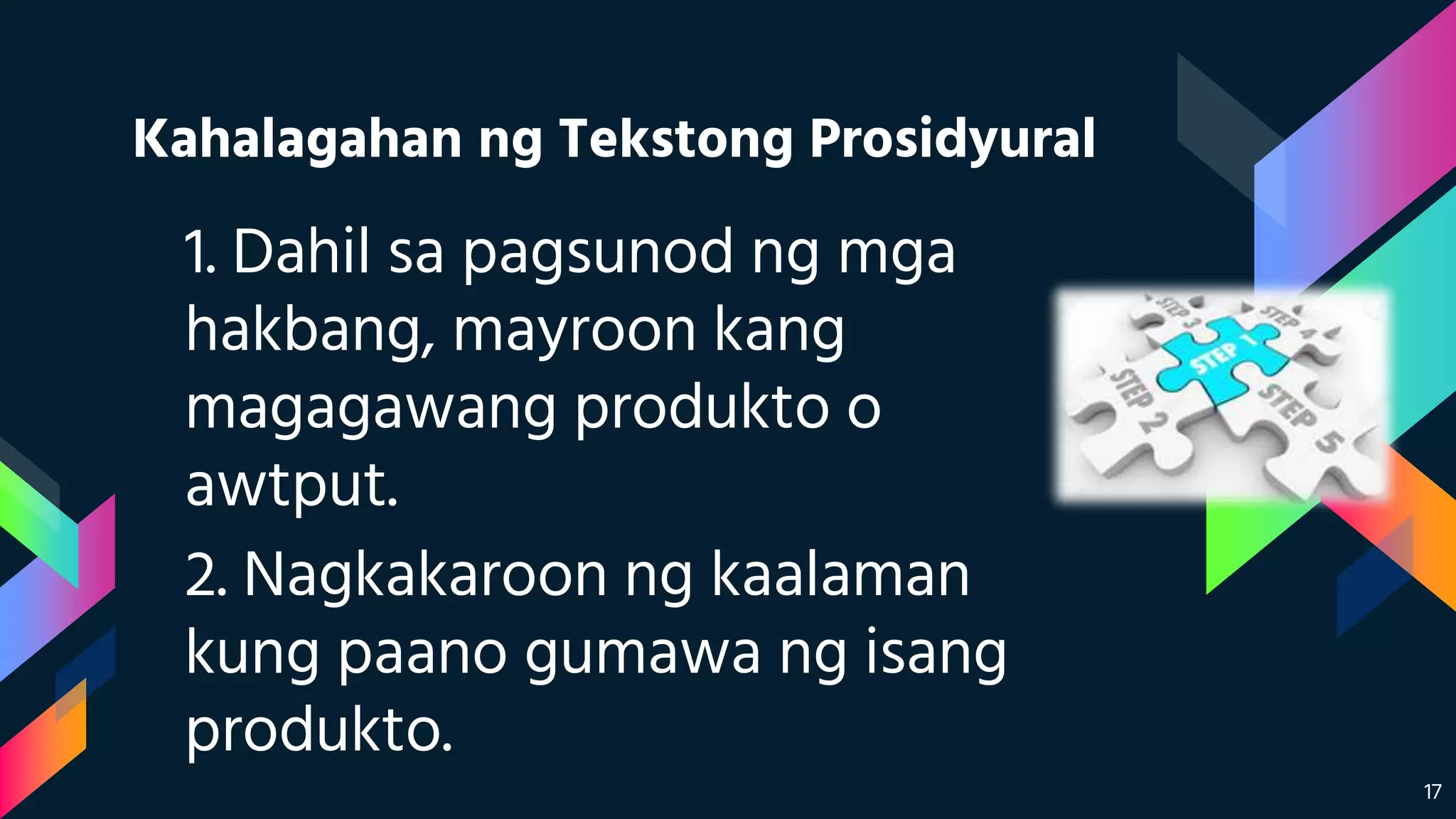 Tekstong Prosidyural | PPTX