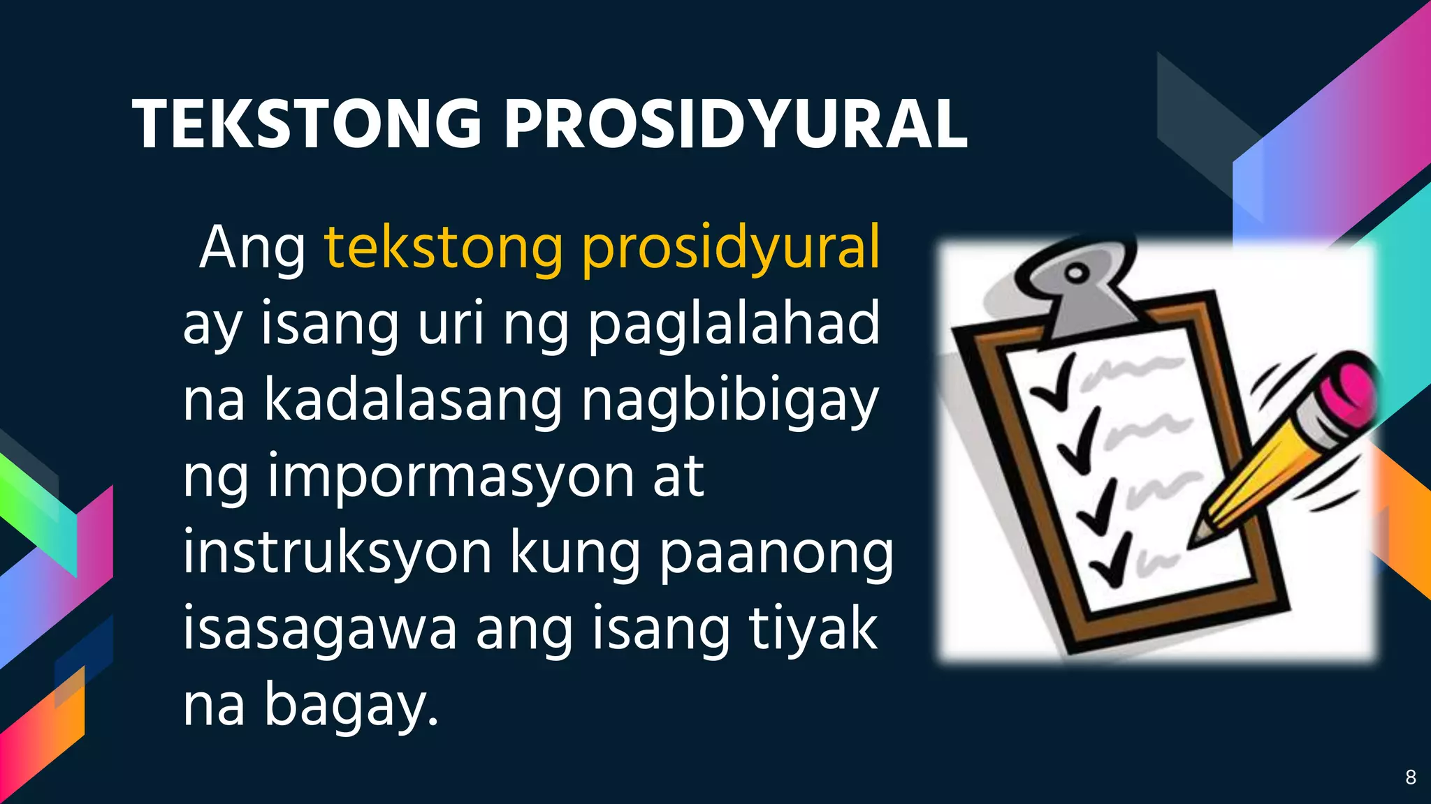 Tekstong Prosidyural | PPTX