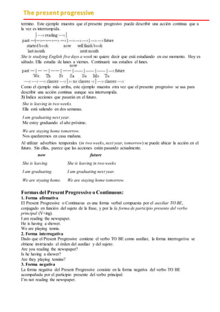 present progressive | DOCX