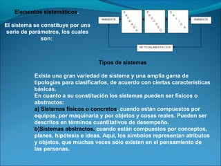 teoria de los sistemas | PPT