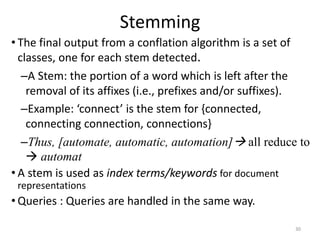 2_text operationinformation retrieval. ppt | PPT | Search | Internet