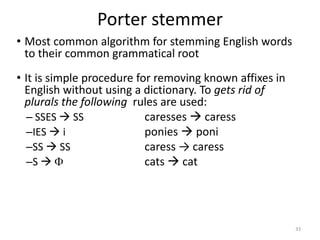 2_text operationinformation retrieval. ppt | PPT | Search | Internet