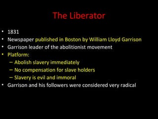 2 the abolitionist movement | PPT