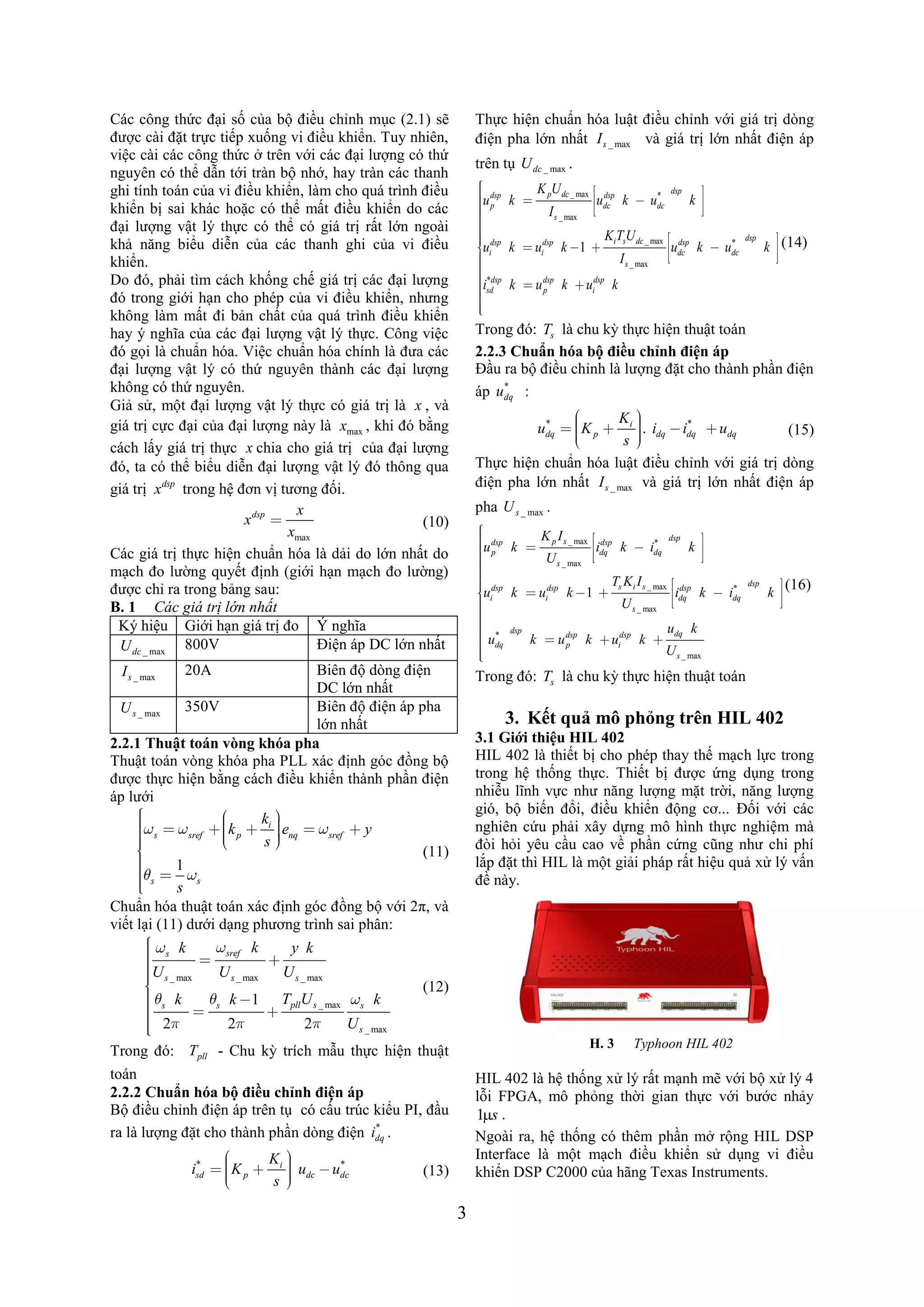 [2] the control of active rectifier base on hil402 platform | PDF