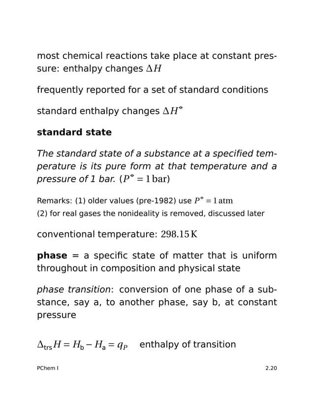 2 the first law of thermodynamic | PDF