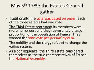 2 The French revolution | PPT