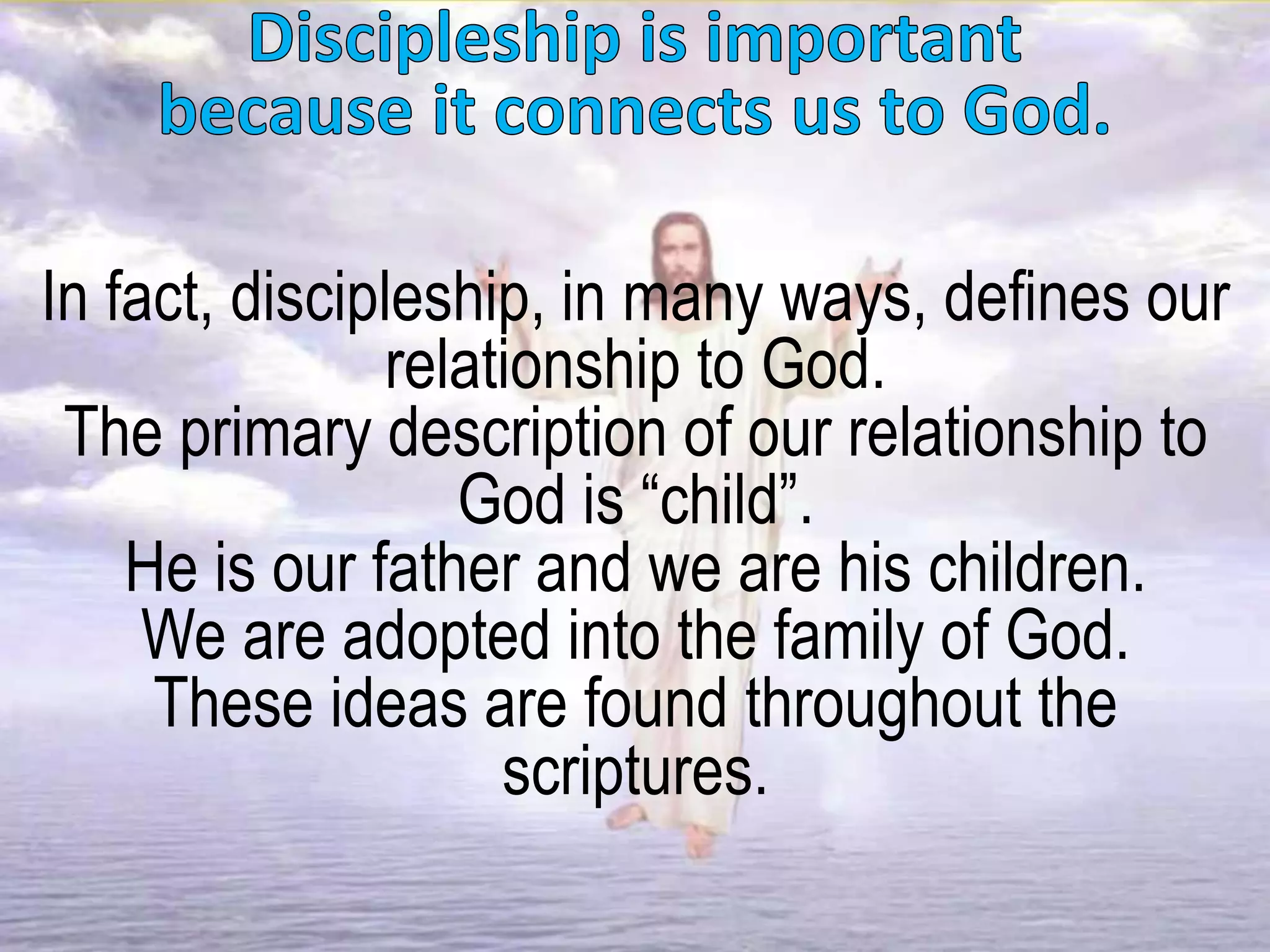 The Importance of Discipleship | PPTX