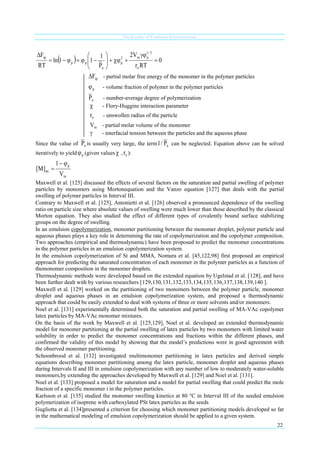 2 the kinetic of emulsion polymerisation | PDF