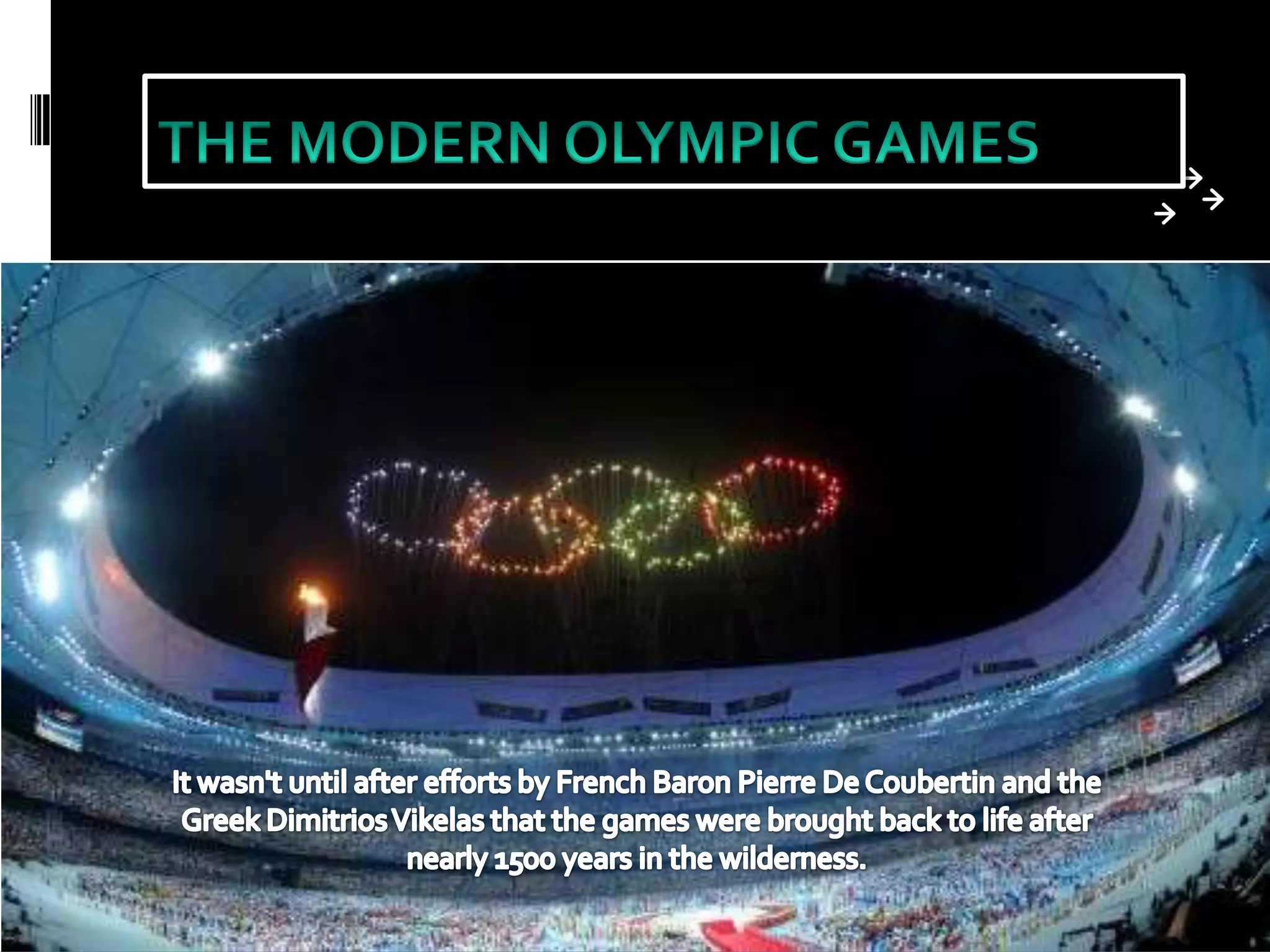 The Modern Olympic Games | PPTX