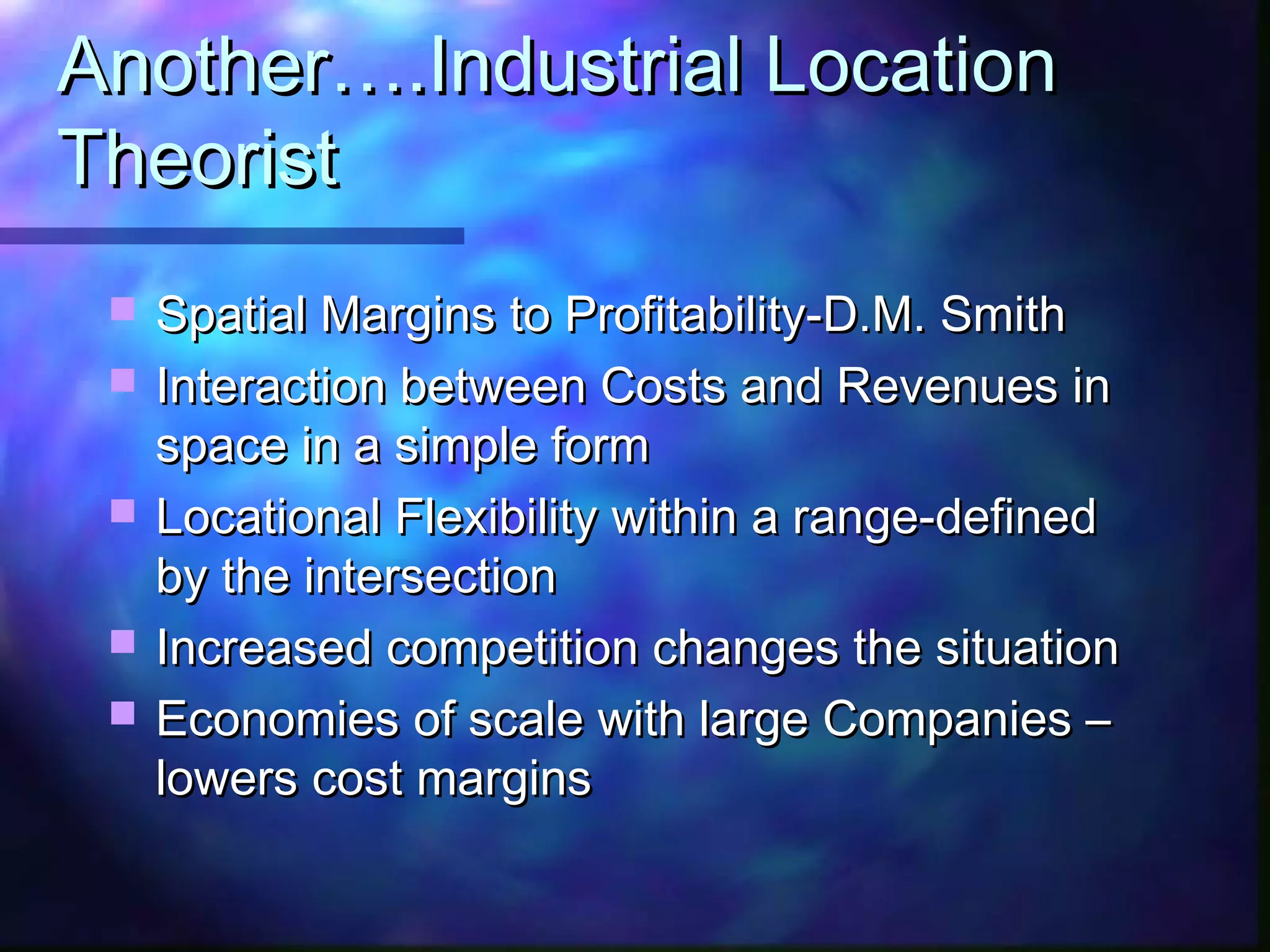 Theories on international economic Geography | PPT