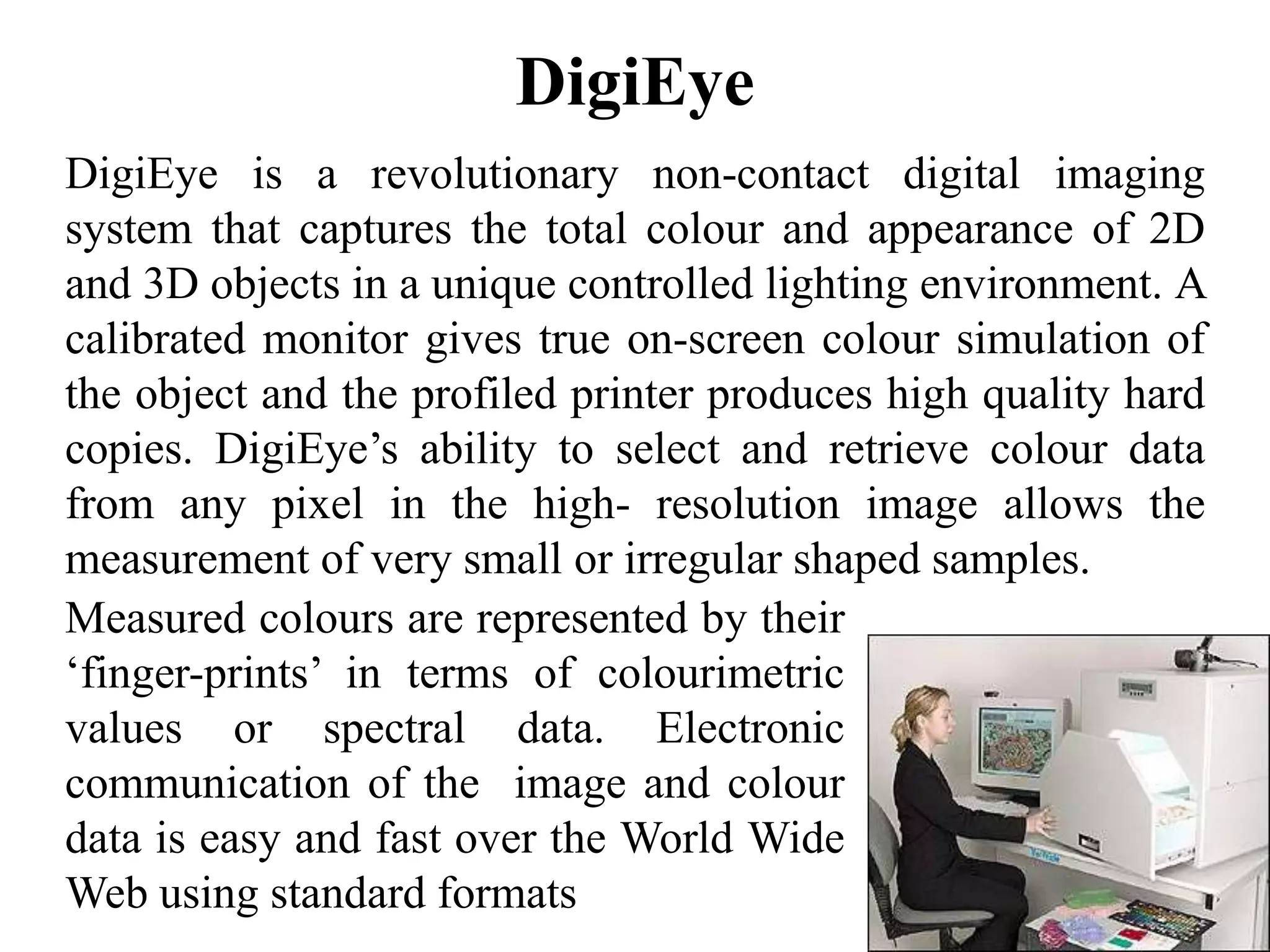 THEORY AND PRINCIPLE OF COLOUR MANAGEMENT, APPLICATION AND ...