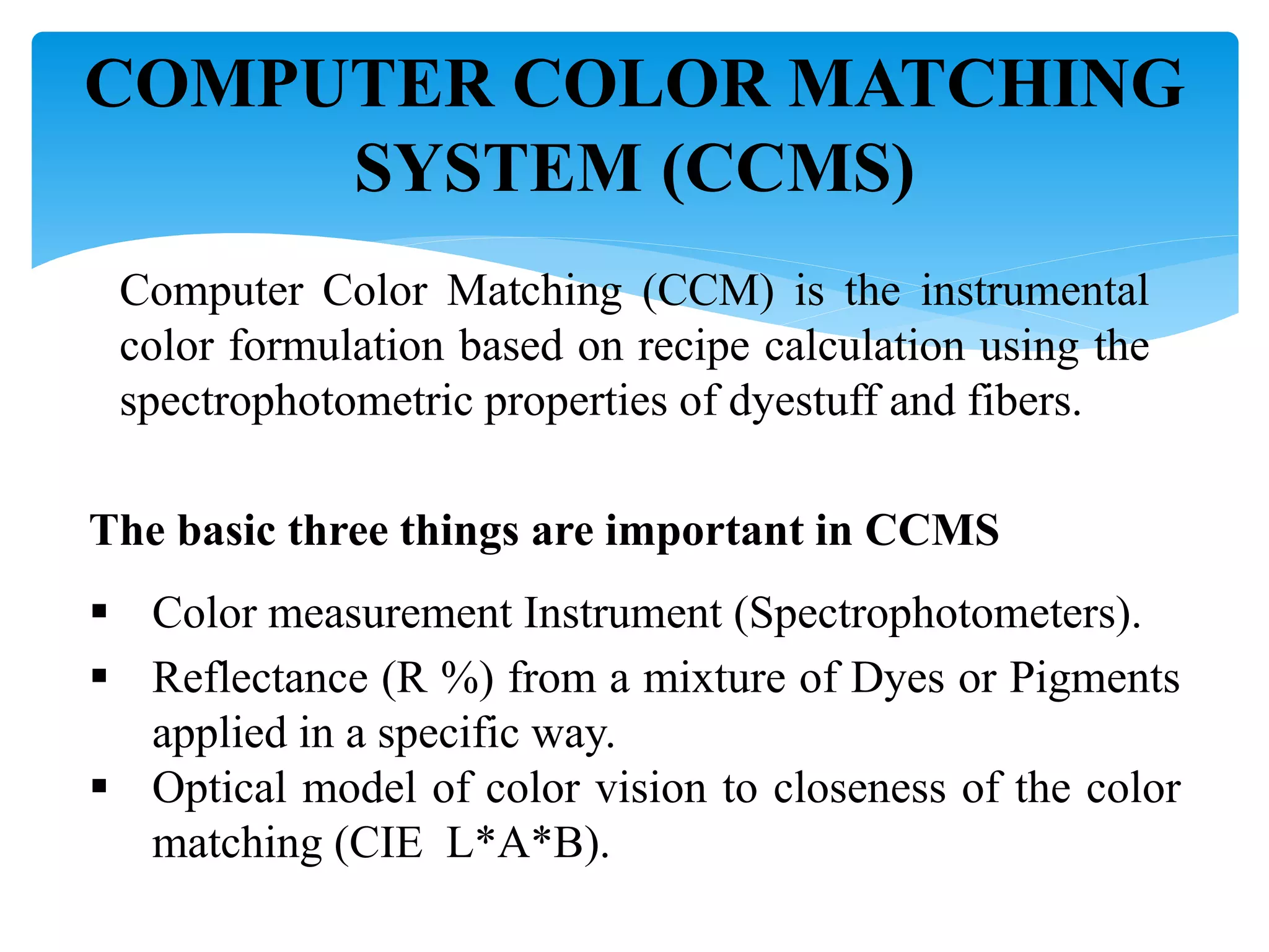 THEORY AND PRINCIPLE OF COLOUR MANAGEMENT, APPLICATION AND ...