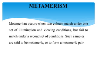 THEORY AND PRINCIPLE OF COLOUR MANAGEMENT, APPLICATION AND ...