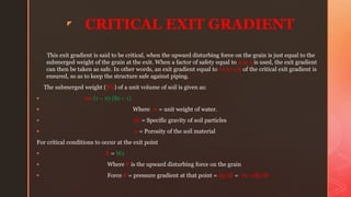 theory of seepage | PDF
