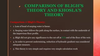 theory of seepage | PDF