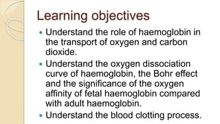 AS Biology- The roles of the blood | PPTX