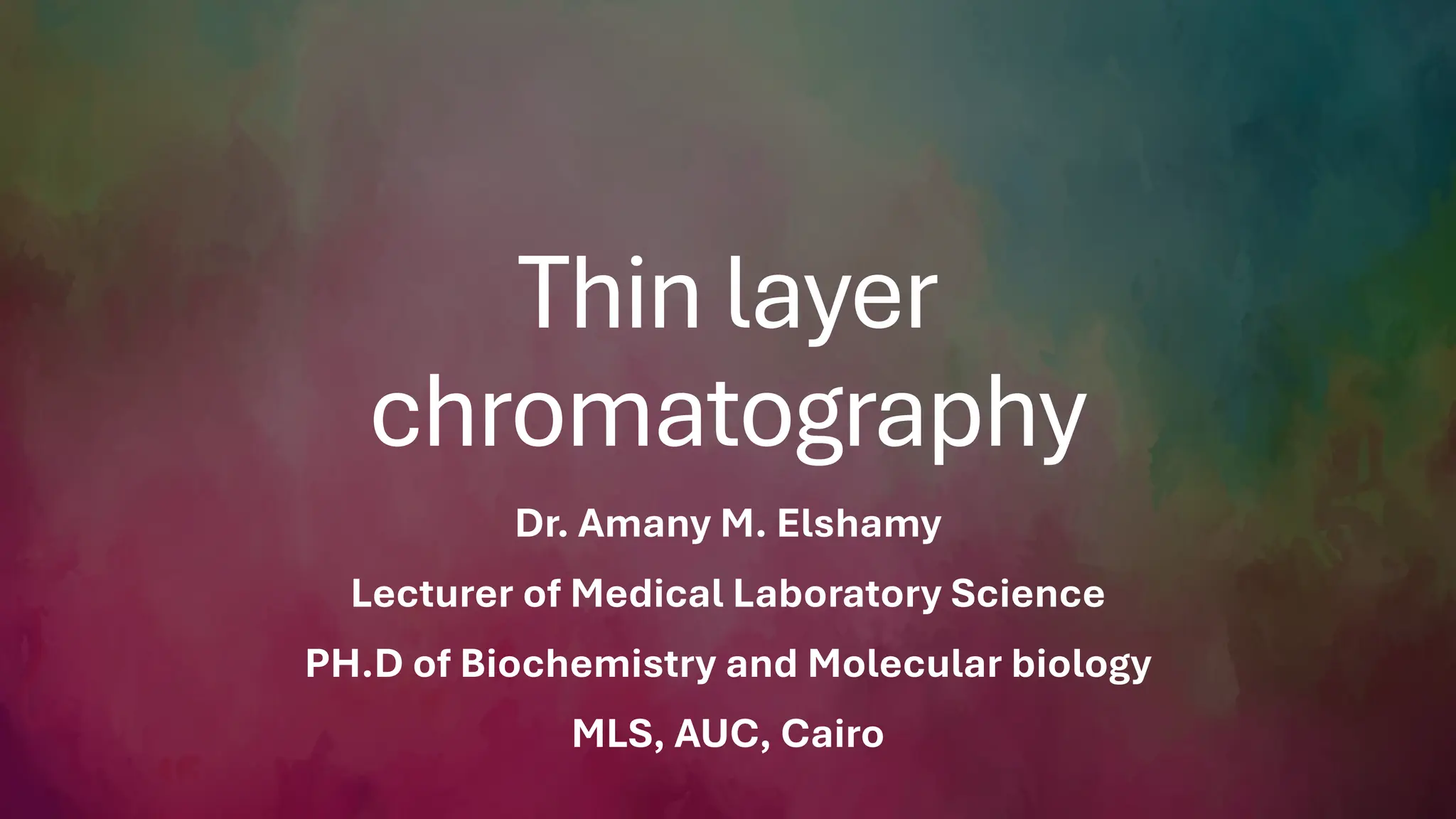 2_ Thin layer chromatography.pdf tlc chromatography | PPT