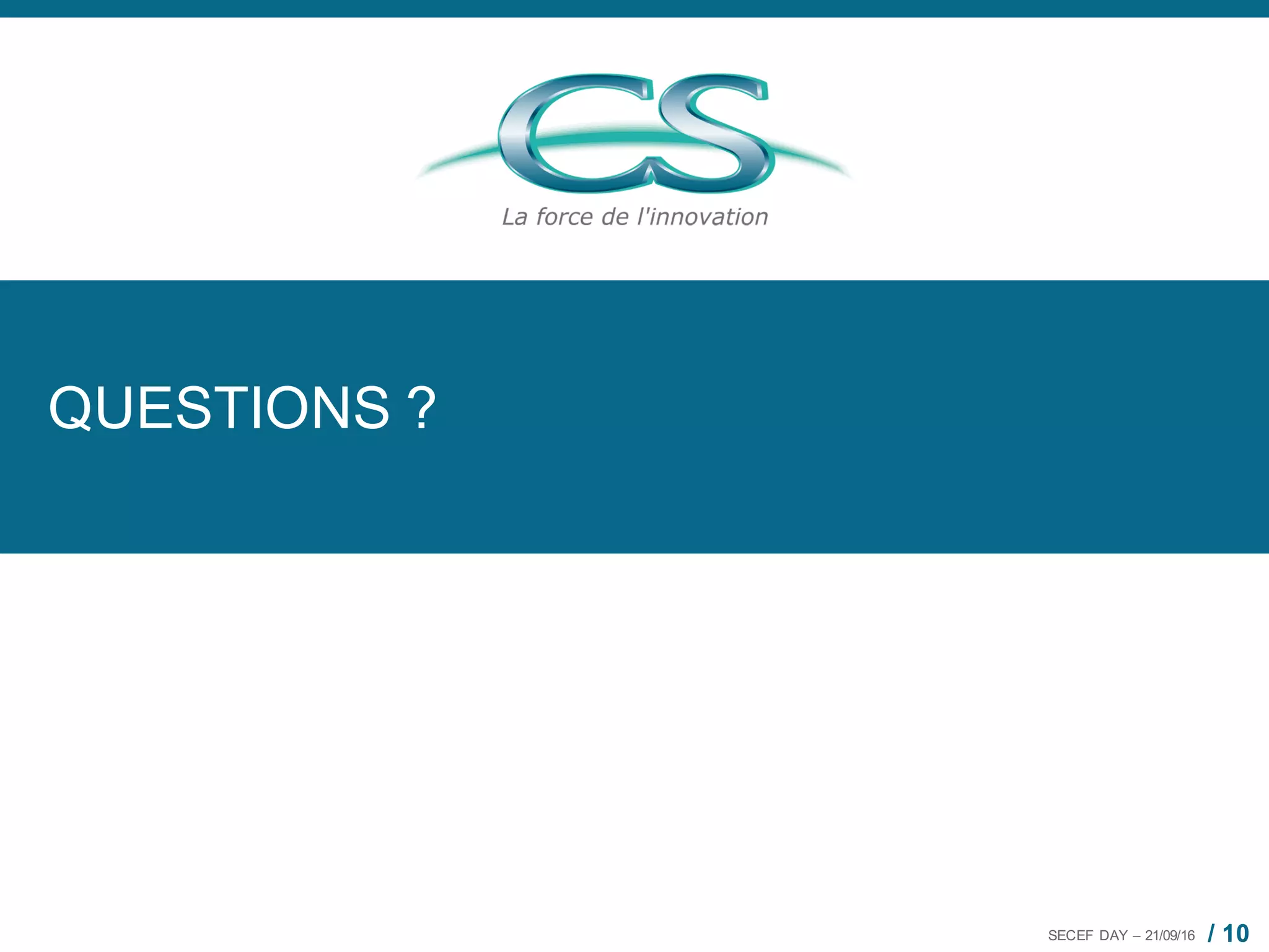 IDMEF, the universal format for security alerts, OW2con'16, Paris. | PDF