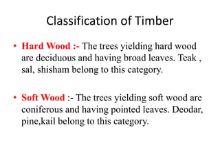 Construction Material: timber | PPTX