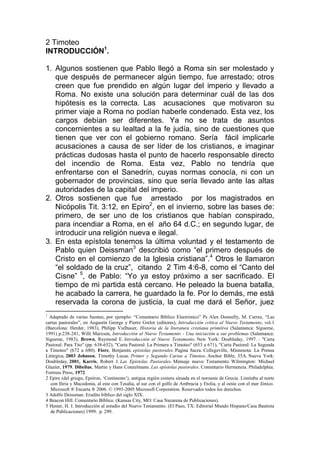 2 timoteo curso biblico ibe callao | PDF