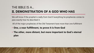 2 Timothy 3:16-17 Why We Know The Bible Is True | PPSX