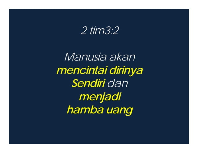 Eksposisi Kitab 2 Timotius 2:1-13 | PDF