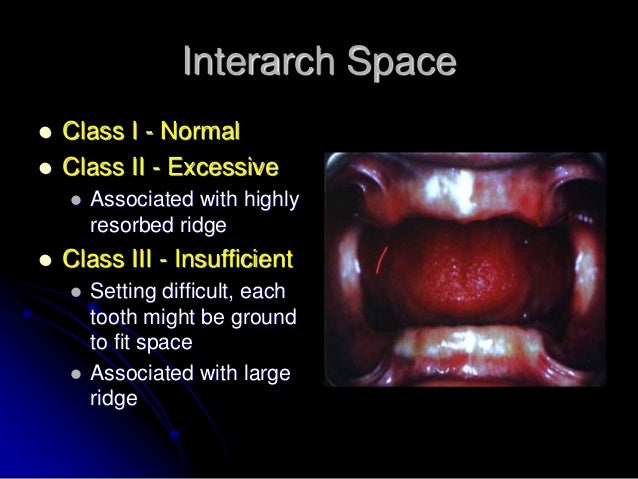2 tissue response exam, preprosthetic