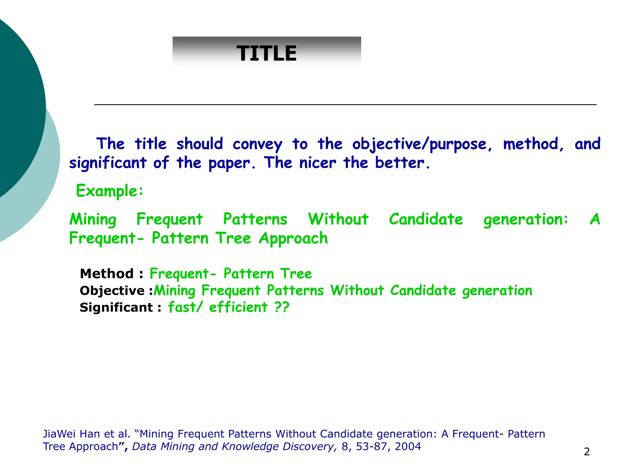 Fp Growth Algorithm And Its Applications Ppt Databases Computer