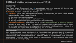 2 List do Tymoteusza Rozdział 3 | PPT