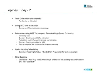 End to End Test Management Test Strategy Estimation and Metrics ...