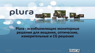 Plura: Сегодняшнее разнообразие LCD технологий | PPT